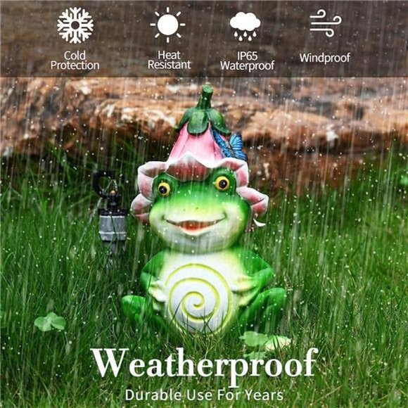 Accents | Frog Figurine Garden Decor Garden Outdoor Flower Frogs ...